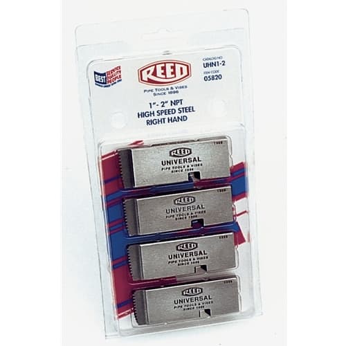Reed UHS1/2-3/4 Universal Die Segment- Npt Hs Stainless Steel 1/2" - 3 ...
