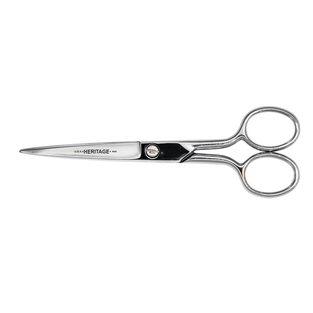 Klein 406 Sharp Point Scissor, 6" — My Tool Store