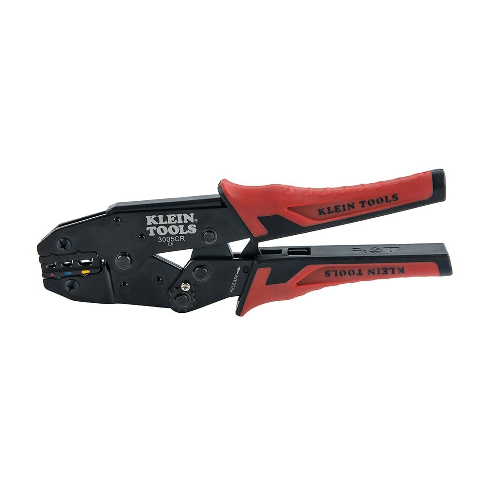 Klein 3005CR Ratcheting Crimper, 10-22 AWG - Insulated Terminals — My ...