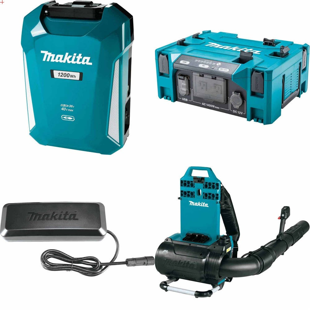 Makita PDC1200 Power Supply Kit W/ BAC01 Power Station and FREE DC4001 ...